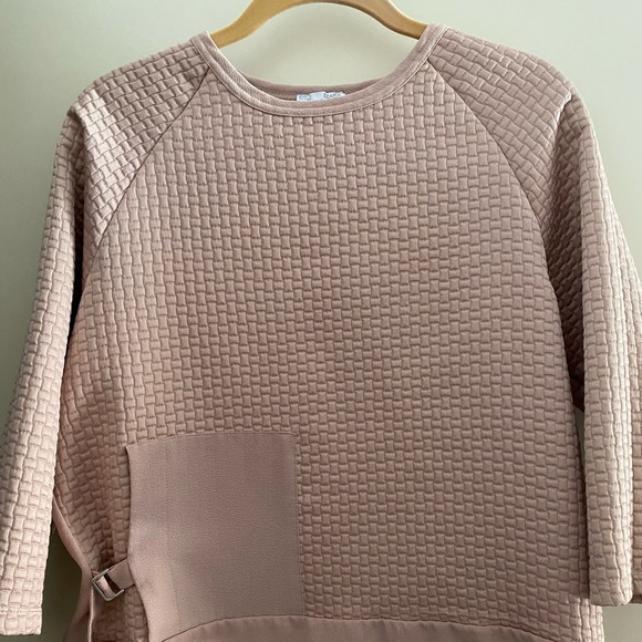 Zara | Tops | Zara Dusty Rose Color Top | Poshmark